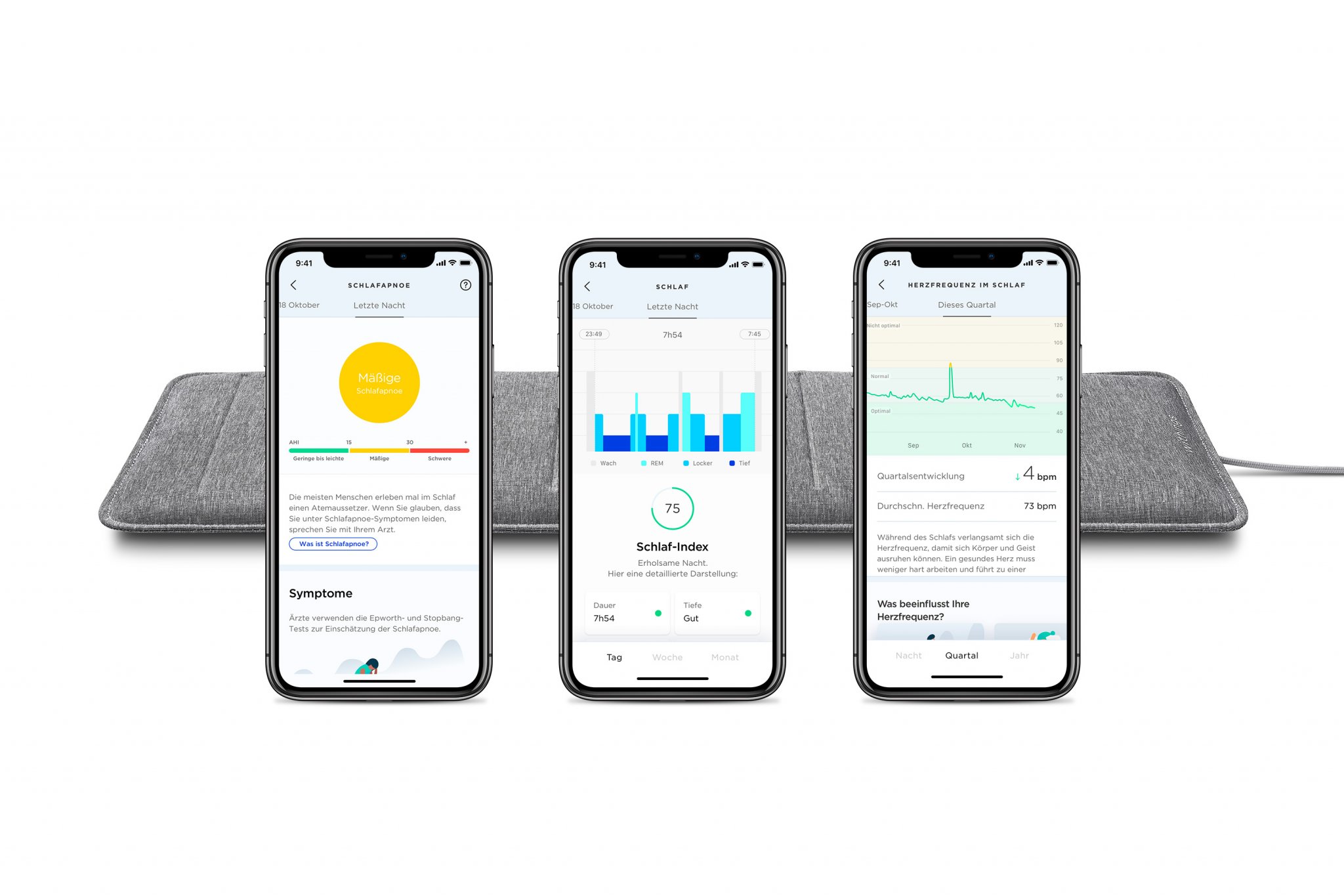 Was kann die neue Schlafsensormatte Withings Sleep Analyzer im Test