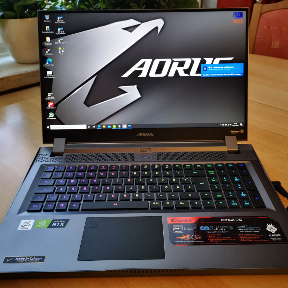 Aorus 17G im Test – Gaming-Laptop statt Desktop? - Netzpiloten.de